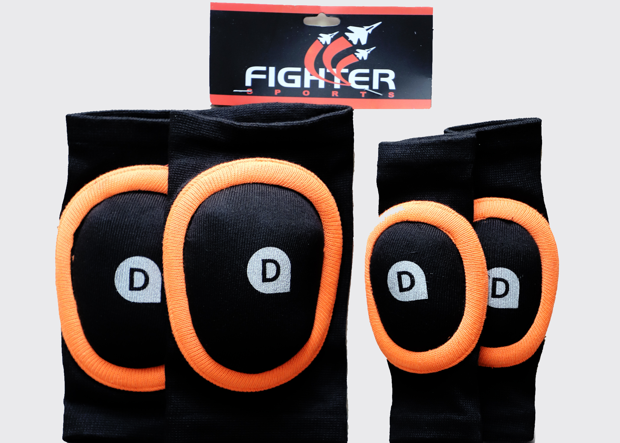 Fighter “D” Padded Elbow and Knee Guard – Welcome to Delight Kart ...