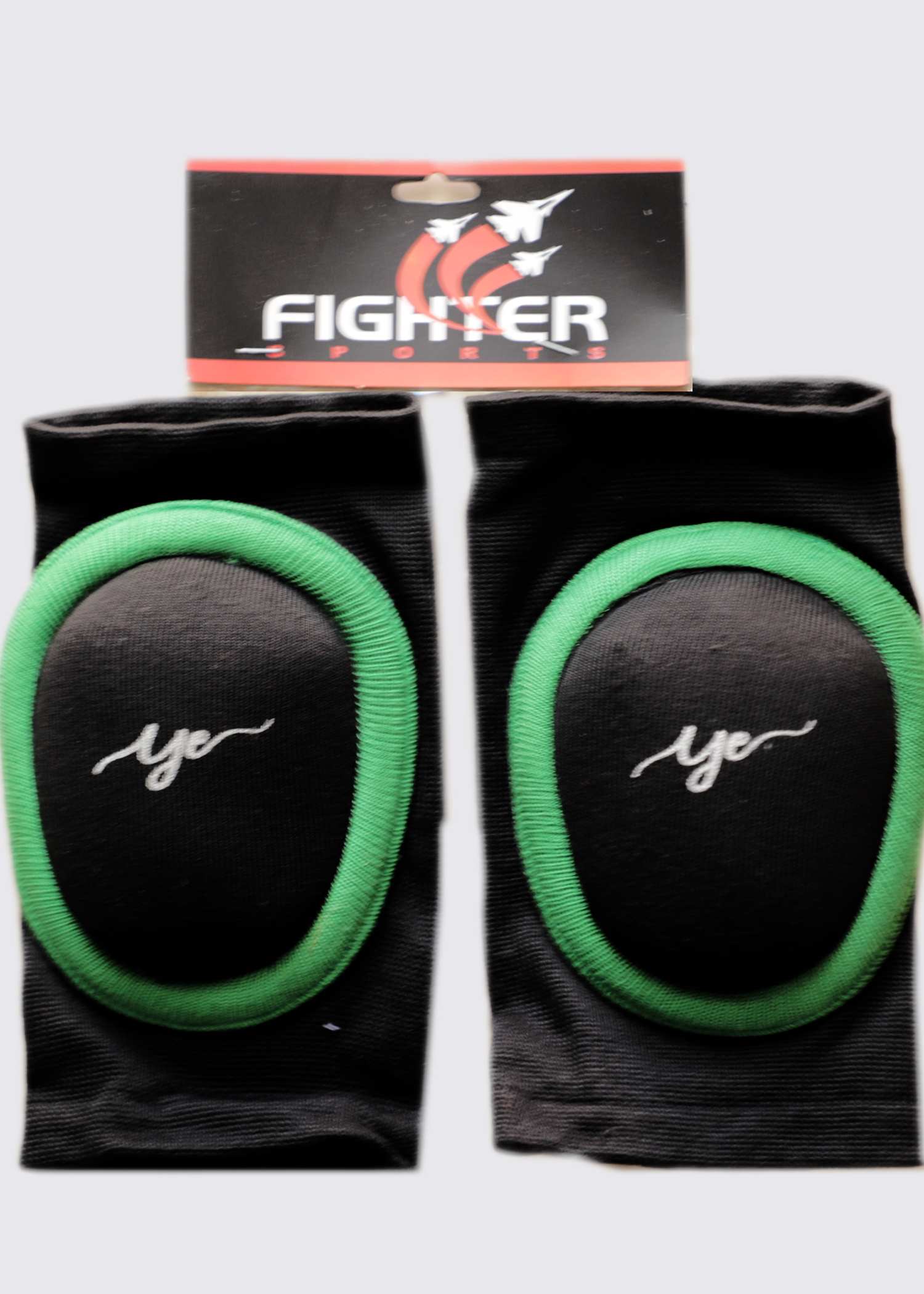 Fighter “YE” Round padded knee & elbow guards – Welcome to Delight Kart ...